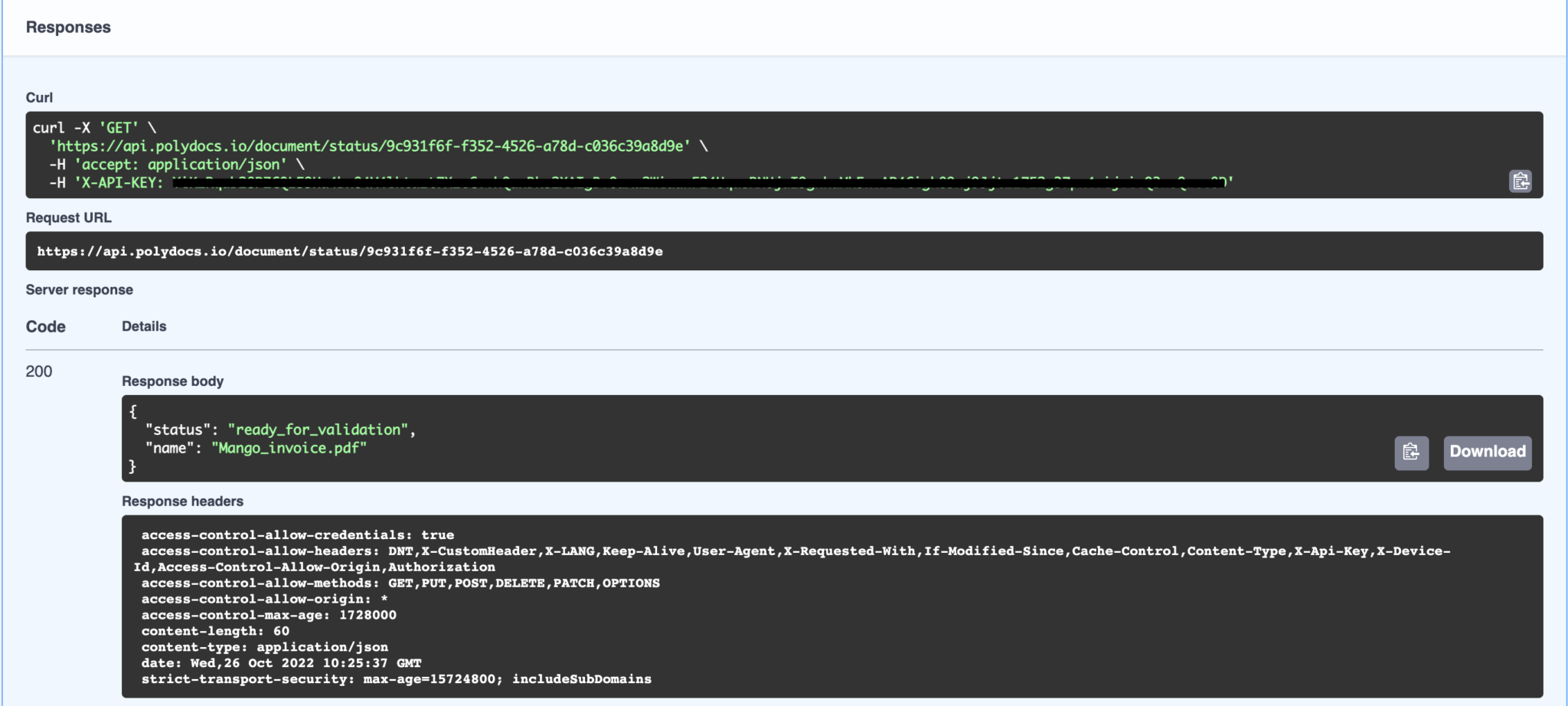 API Calls Examples - FellowPRO AG