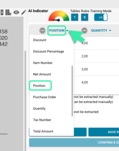 Mapping of Columns - FellowPRO AG