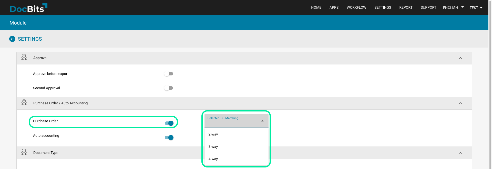 PO Matching - FellowPRO AG